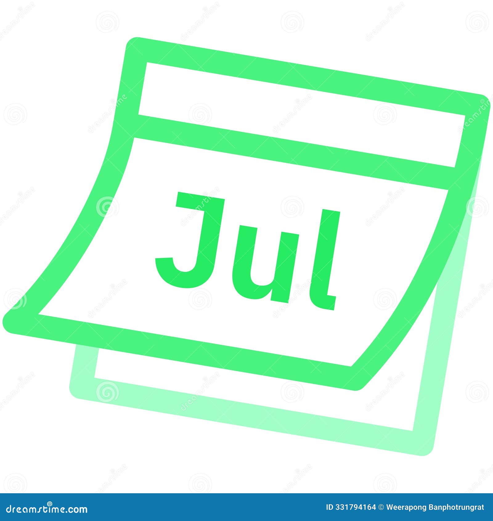 Months of Year in the Yearly Calendar, Date and Time Calendar for the ...