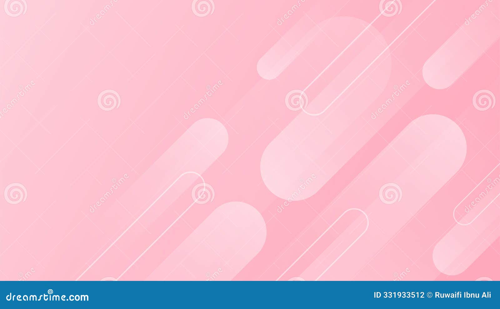 Abstract Soft Pink Gradient Dynamic Background. Modern Geometric ...