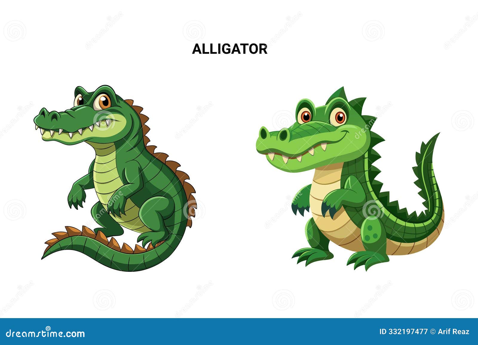 Versatile Vector Alligator: Perfect Color for Any Project Stock Image ...