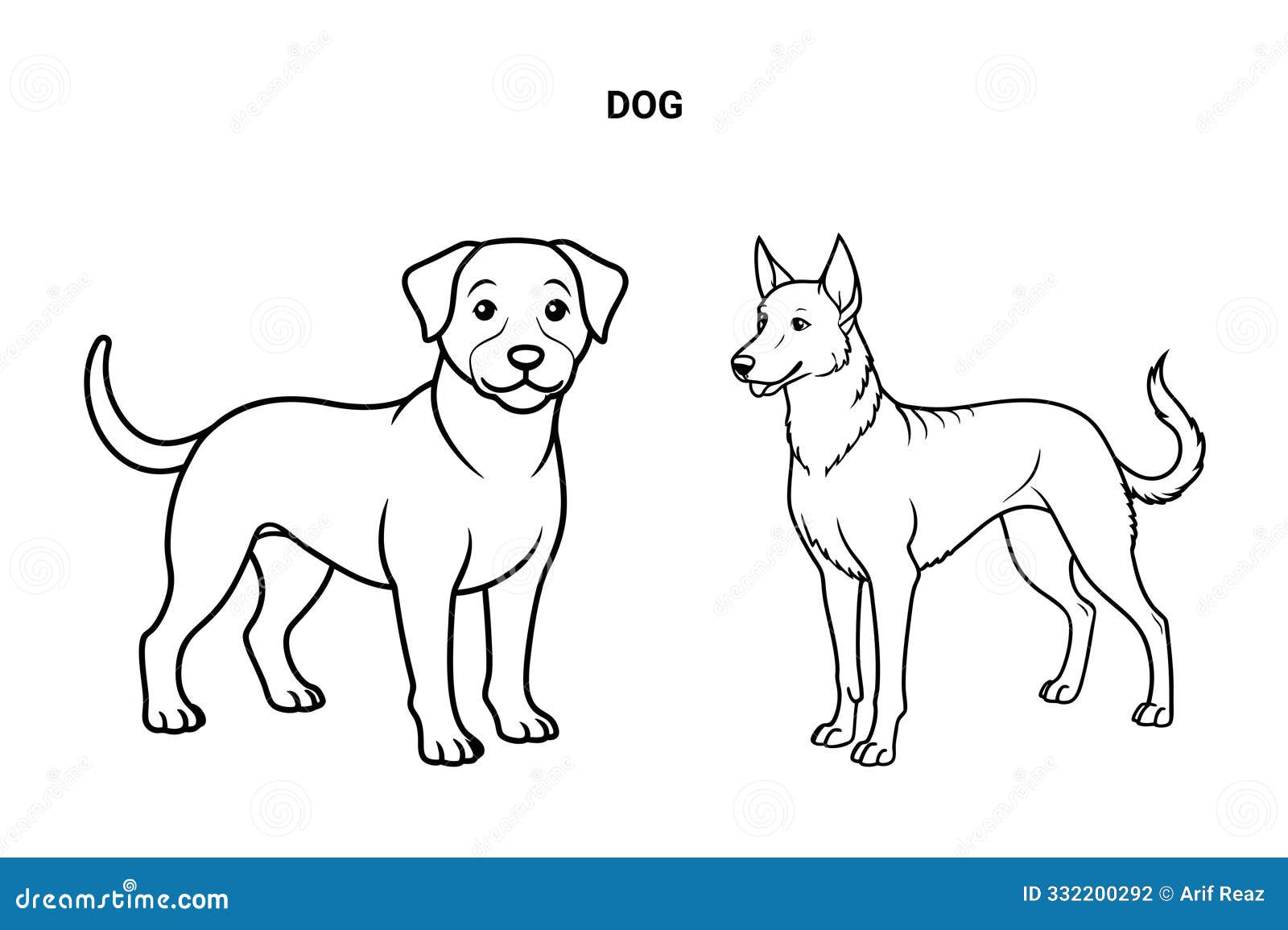 Versatile Vector Dog: Perfect Outline for Any Project Stock Vector ...