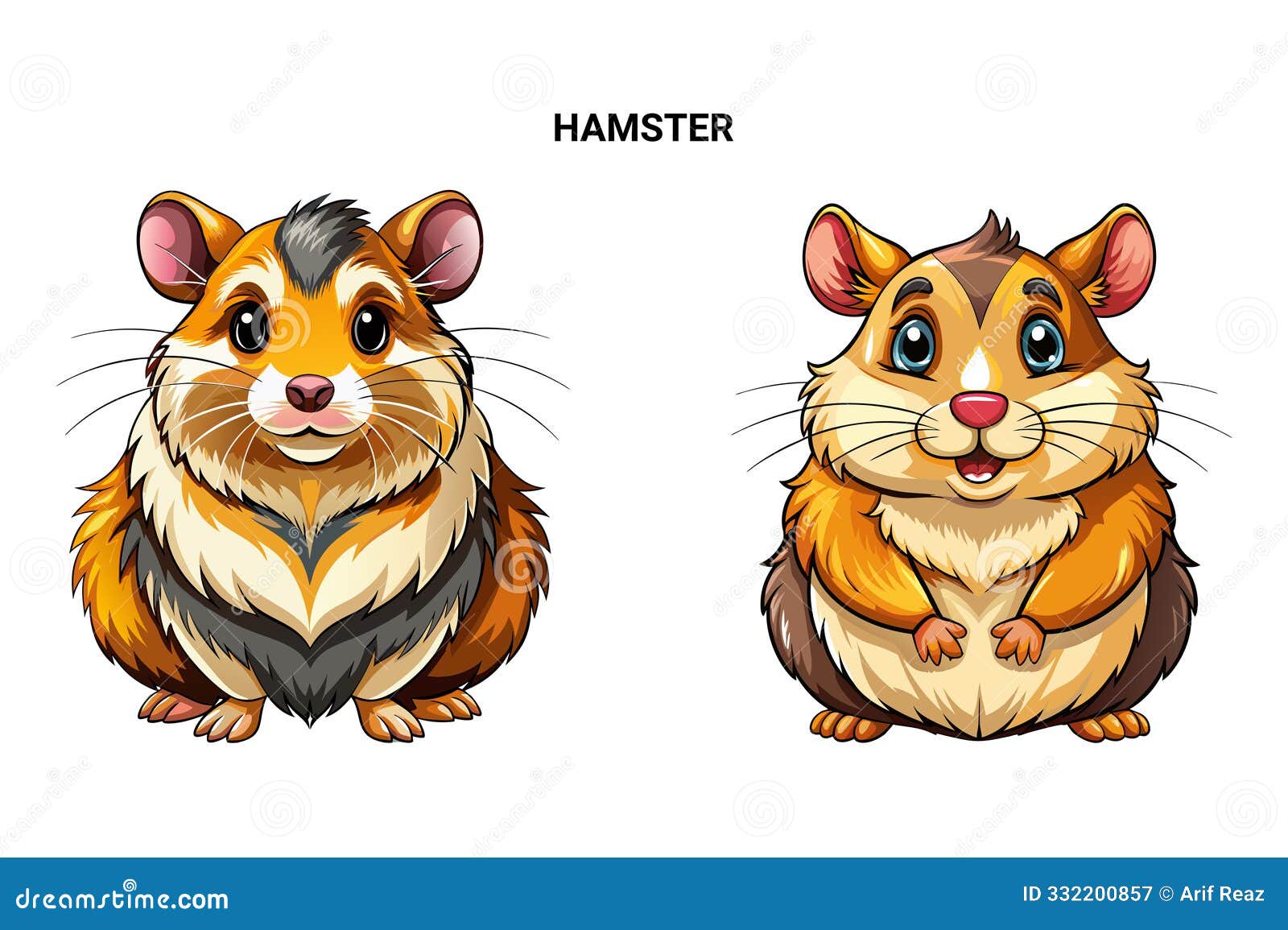 Versatile Vector Hamster: Perfect Color for Any Project Stock Vector ...