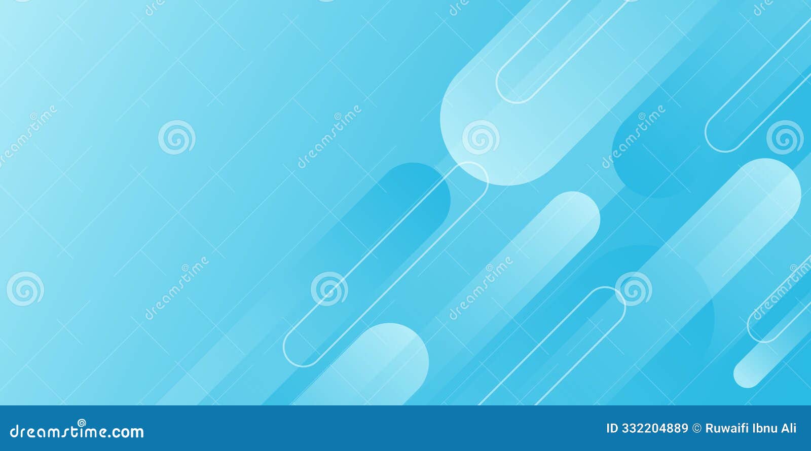 Abstract Light Blue Dynamic Background Design. Modern Geometric ...