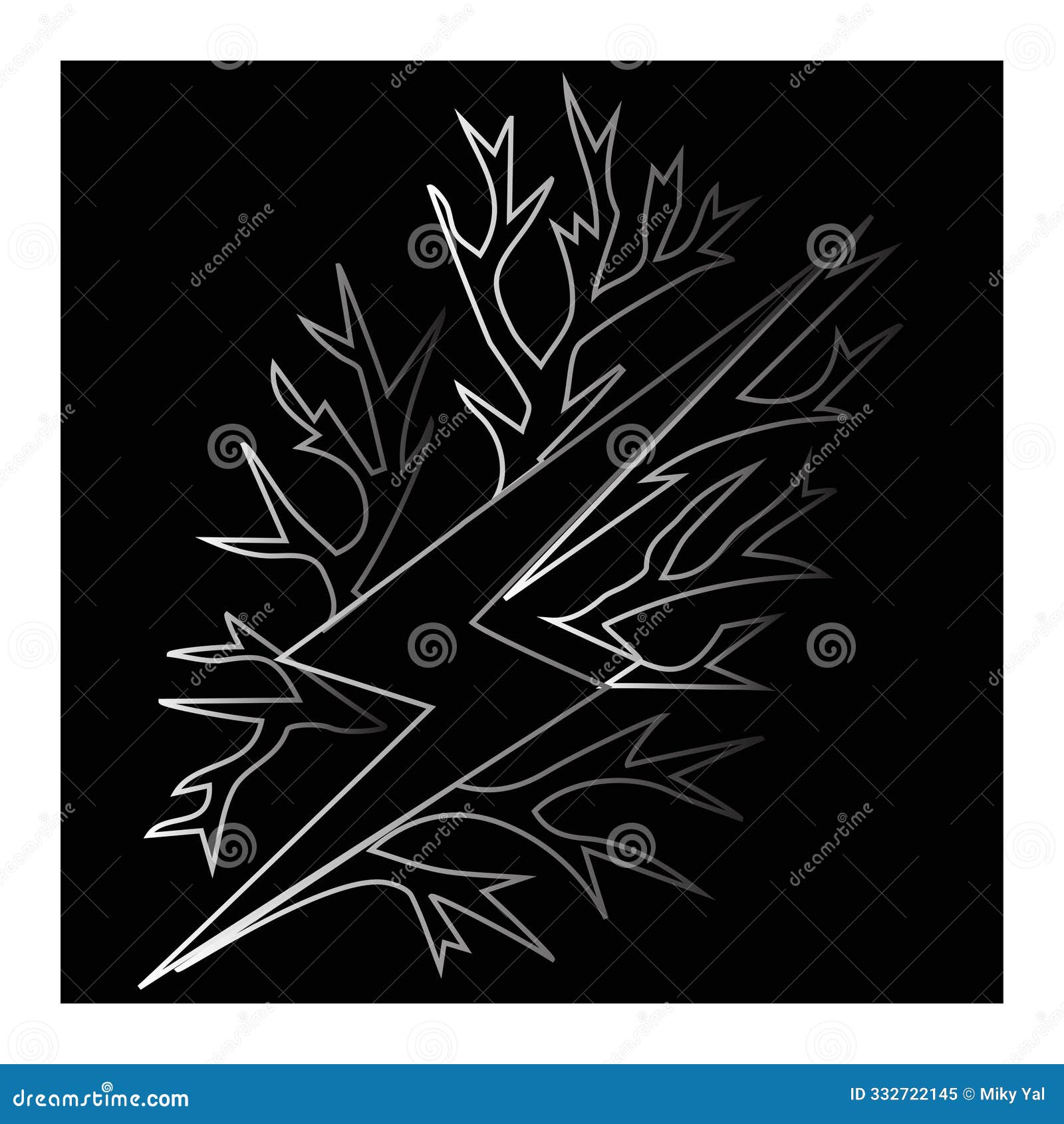 Neon Lightning Flash Icon. Lightning Bolt Icons Stock Illustration ...