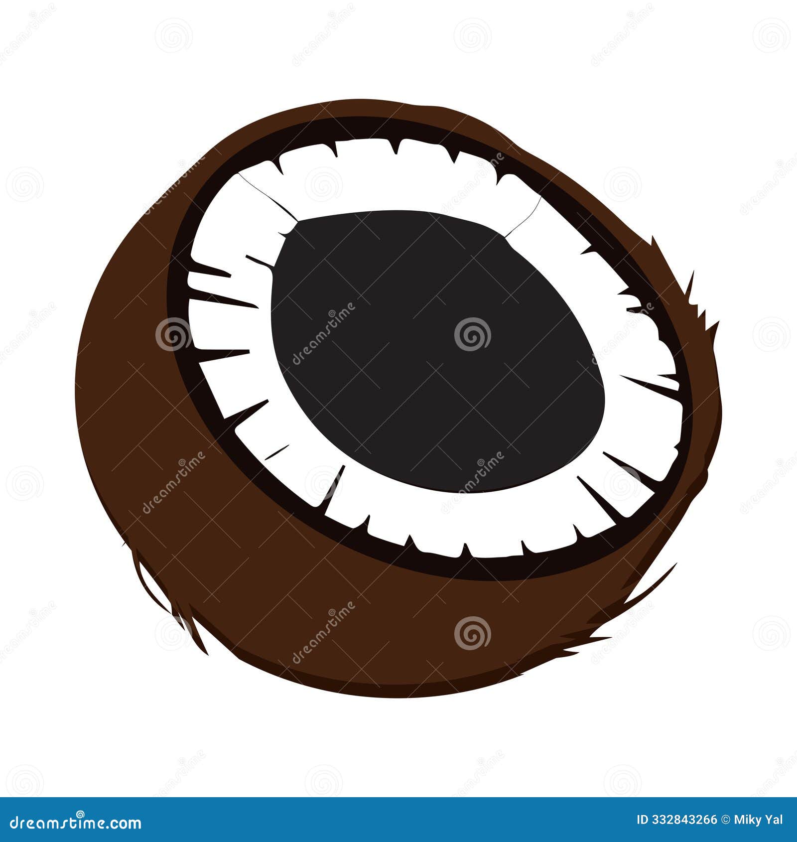 Green Coconut Vector Graphics, Young Coconut Water Icon Stock ...