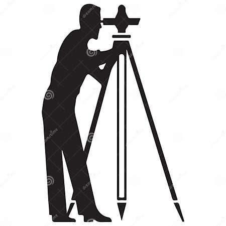 Land Survey Logo Vector Design Stock Vector - Illustration of surveyor ...