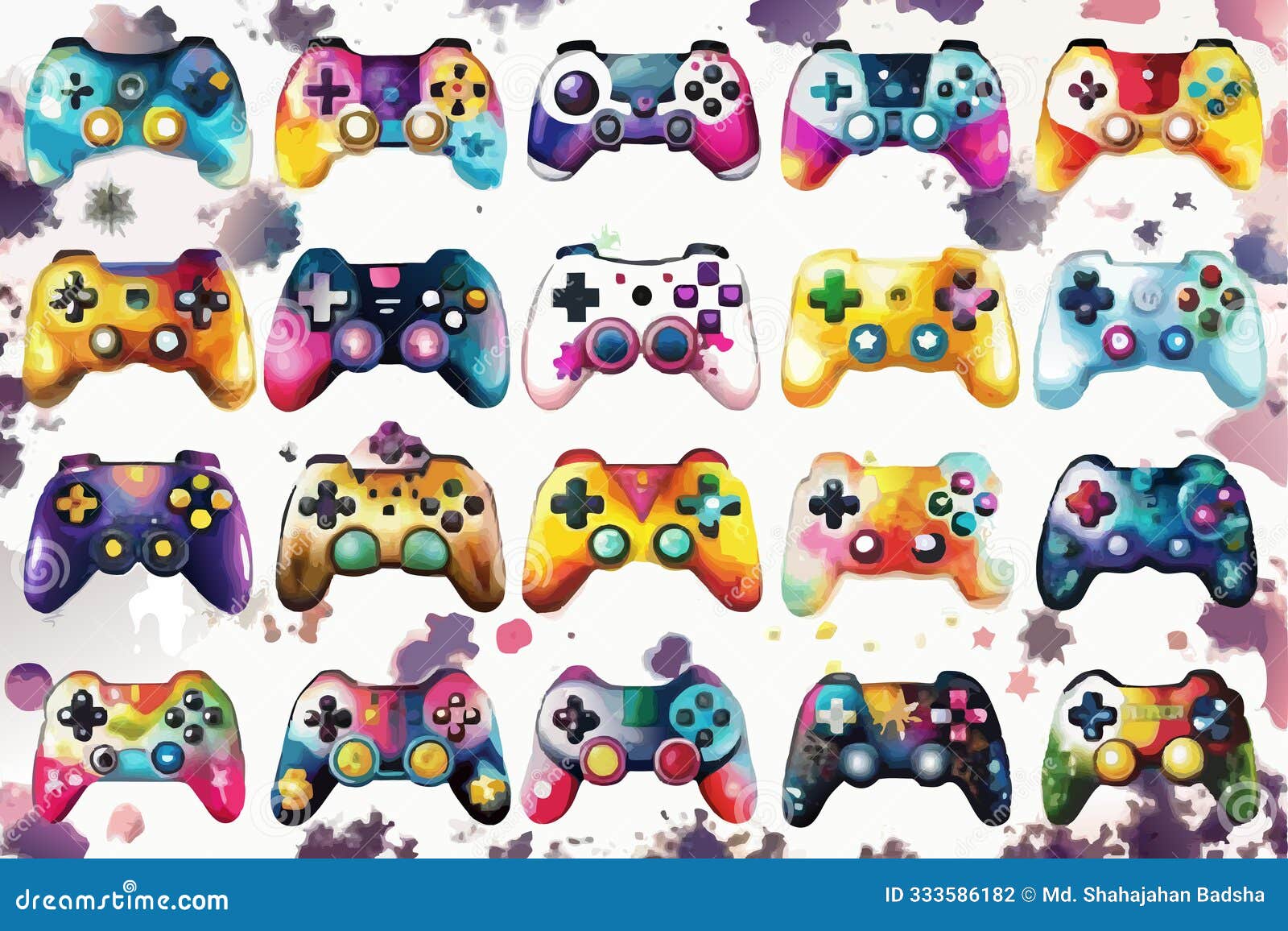 Game Controller Silhouette, Video Game Vector Illustration Stock ...