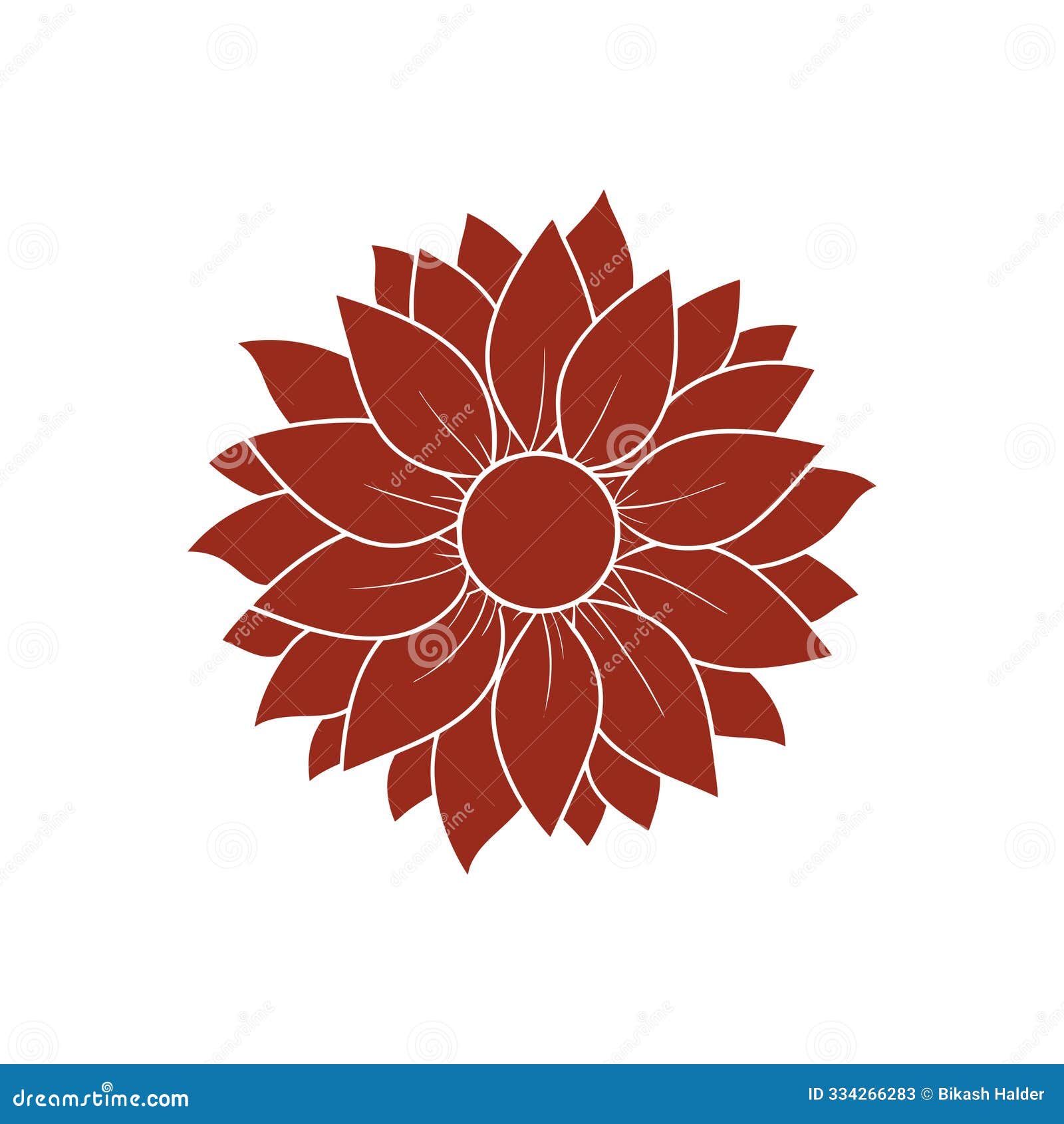 Sunny Sunflower Flower Vector Art Stock Vector - Illustration of ...