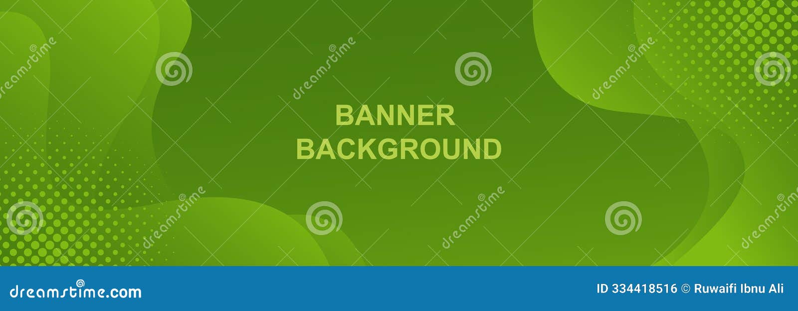 Abstract Green Gradient Fluid Wave Background with Halftone, Modern ...