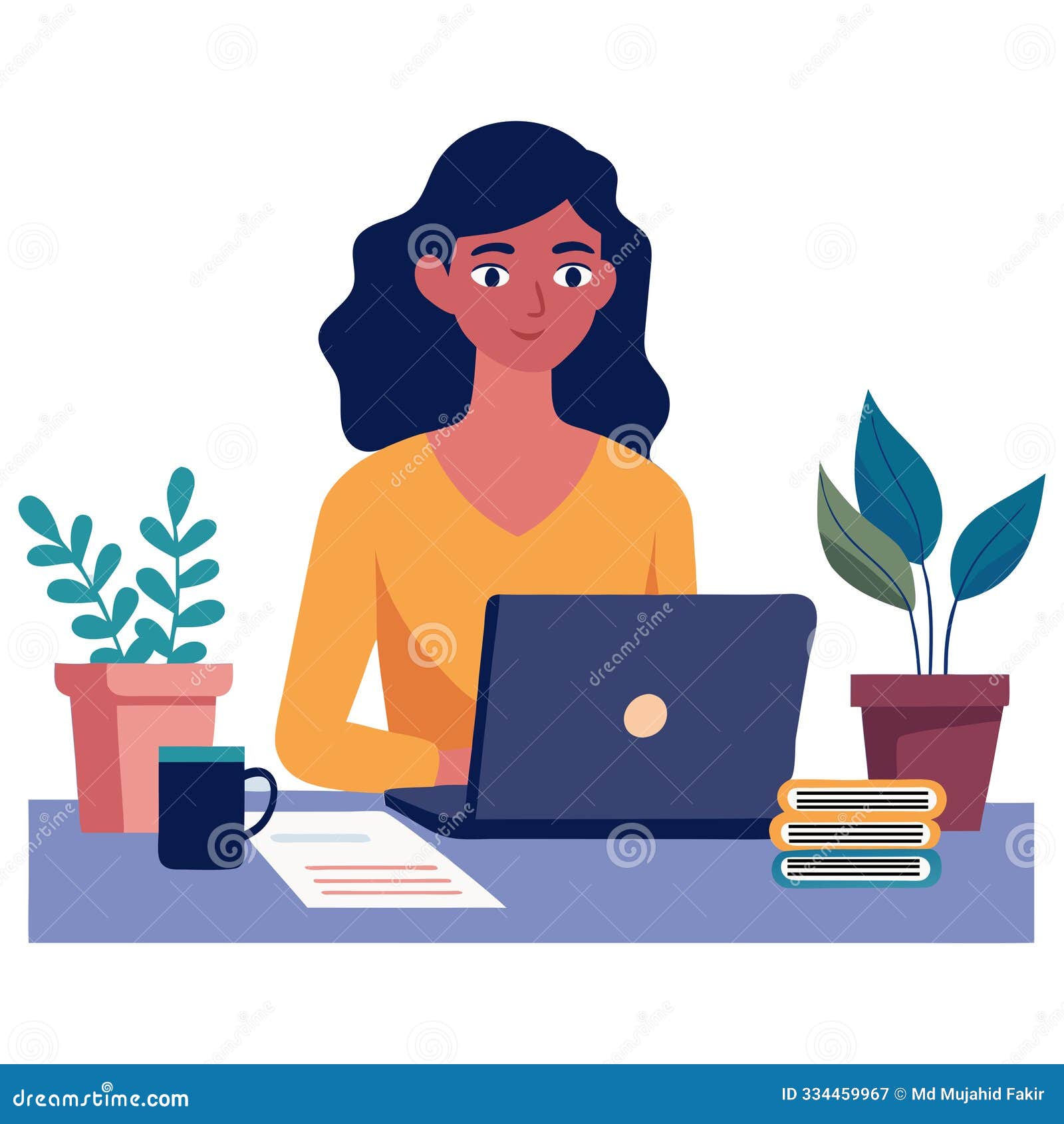 Freelance Work Abstract Concept and Digital Vector Art Illustration ...