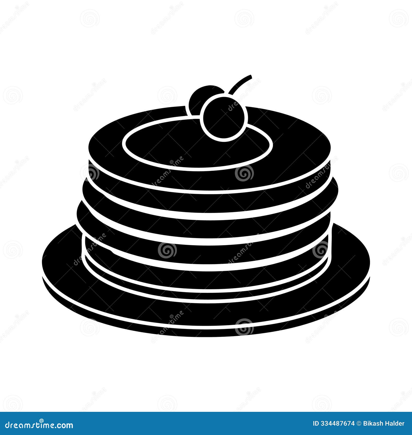 National Pancake Day Vector Graphic Stock Vector - Illustration of ...