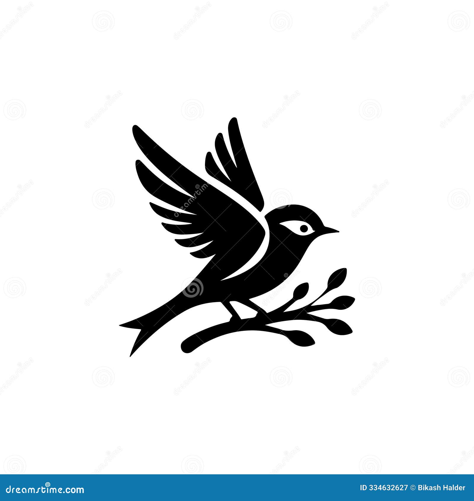Stylish Bird Vector Design for Creative Use Stock Vector - Illustration ...