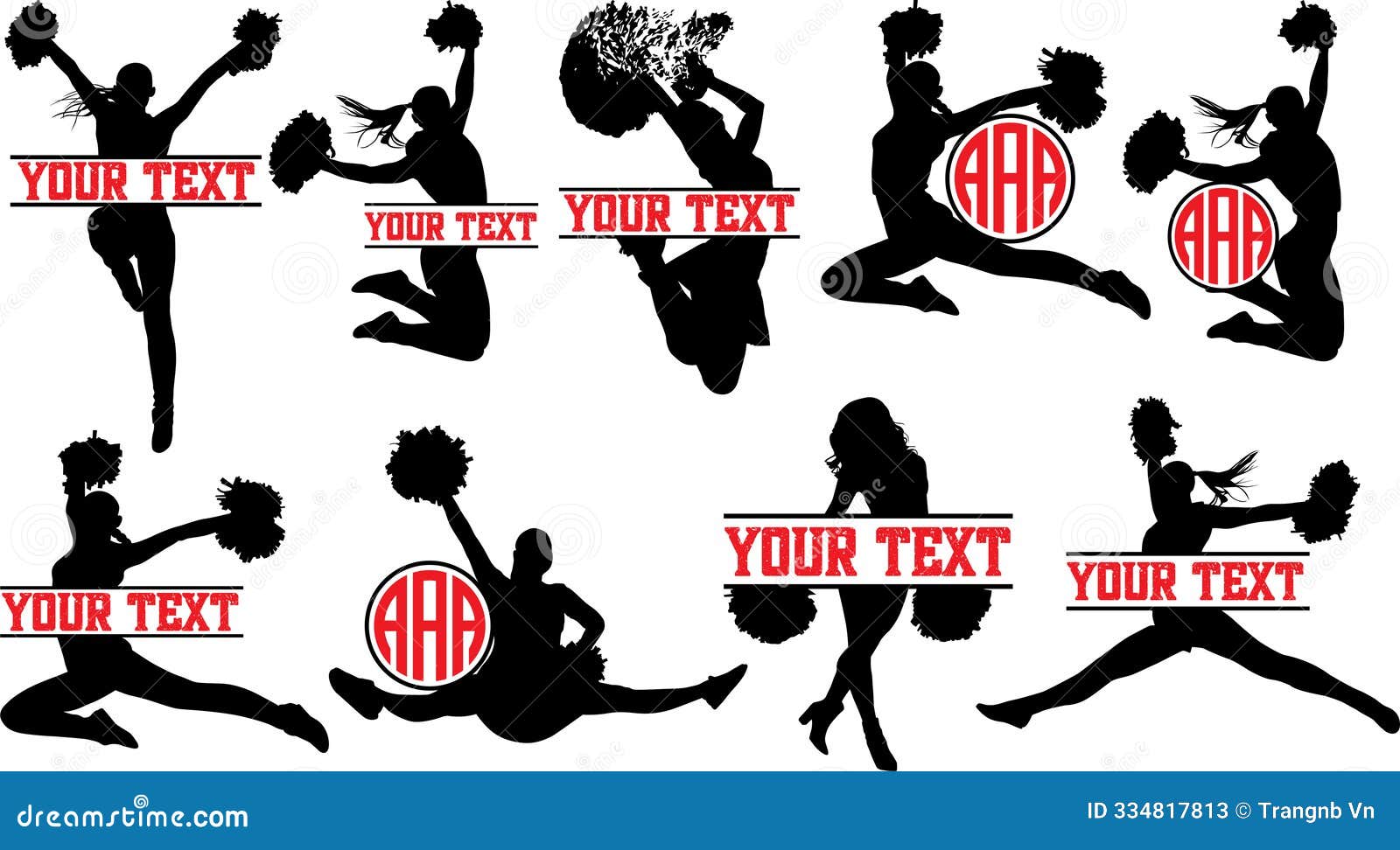 Cheerleading Pom Poms, Cheerleader, Cheerleading Vector Files ...