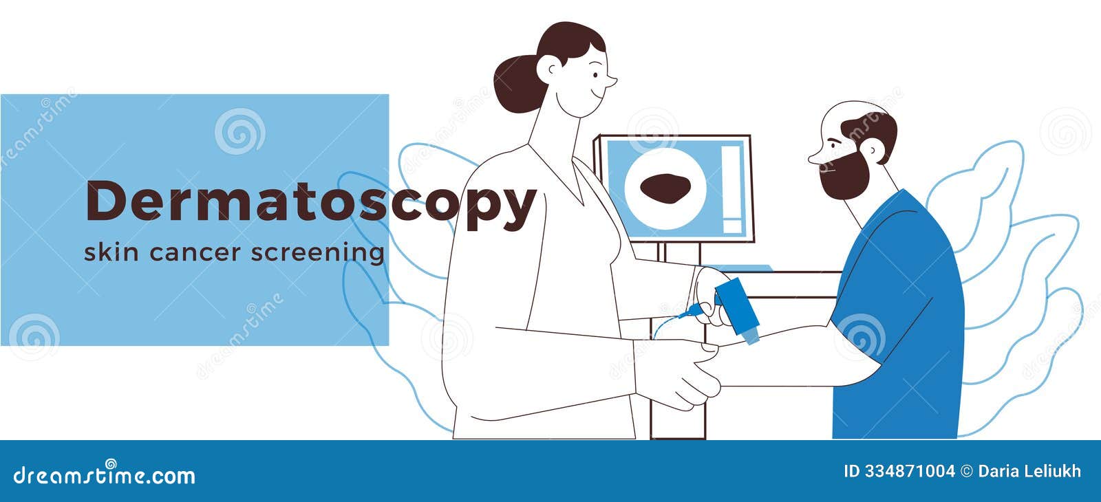 Dermatoscopy. Skin Cancer Screening. Medical Equipment. Medical ...