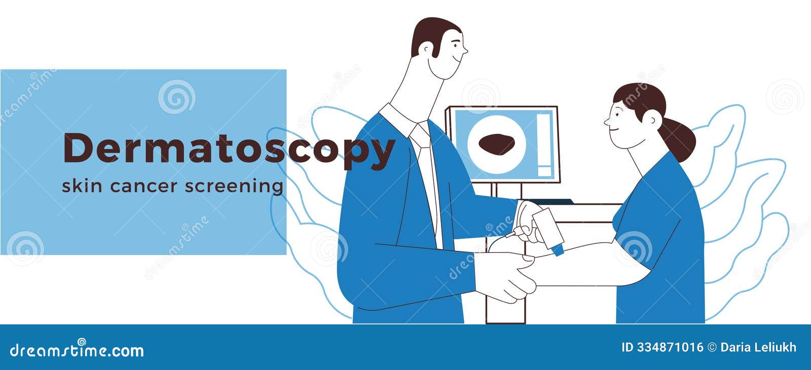 Dermatoscopy. Skin Cancer Screening. Medical Equipment. Medical ...