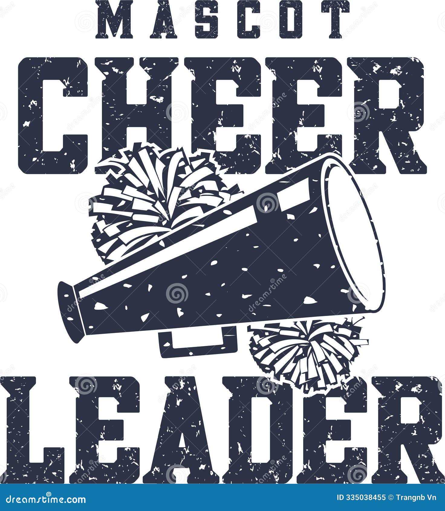 Mascot Cheerleader, Cheer Pom Poms, Cheerleading Cut File Stock ...