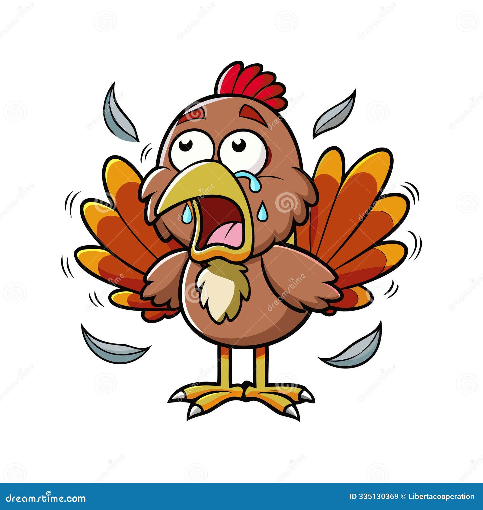 Funny Crying Emoticon Cartoon Vector | CartoonDealer.com #264040111