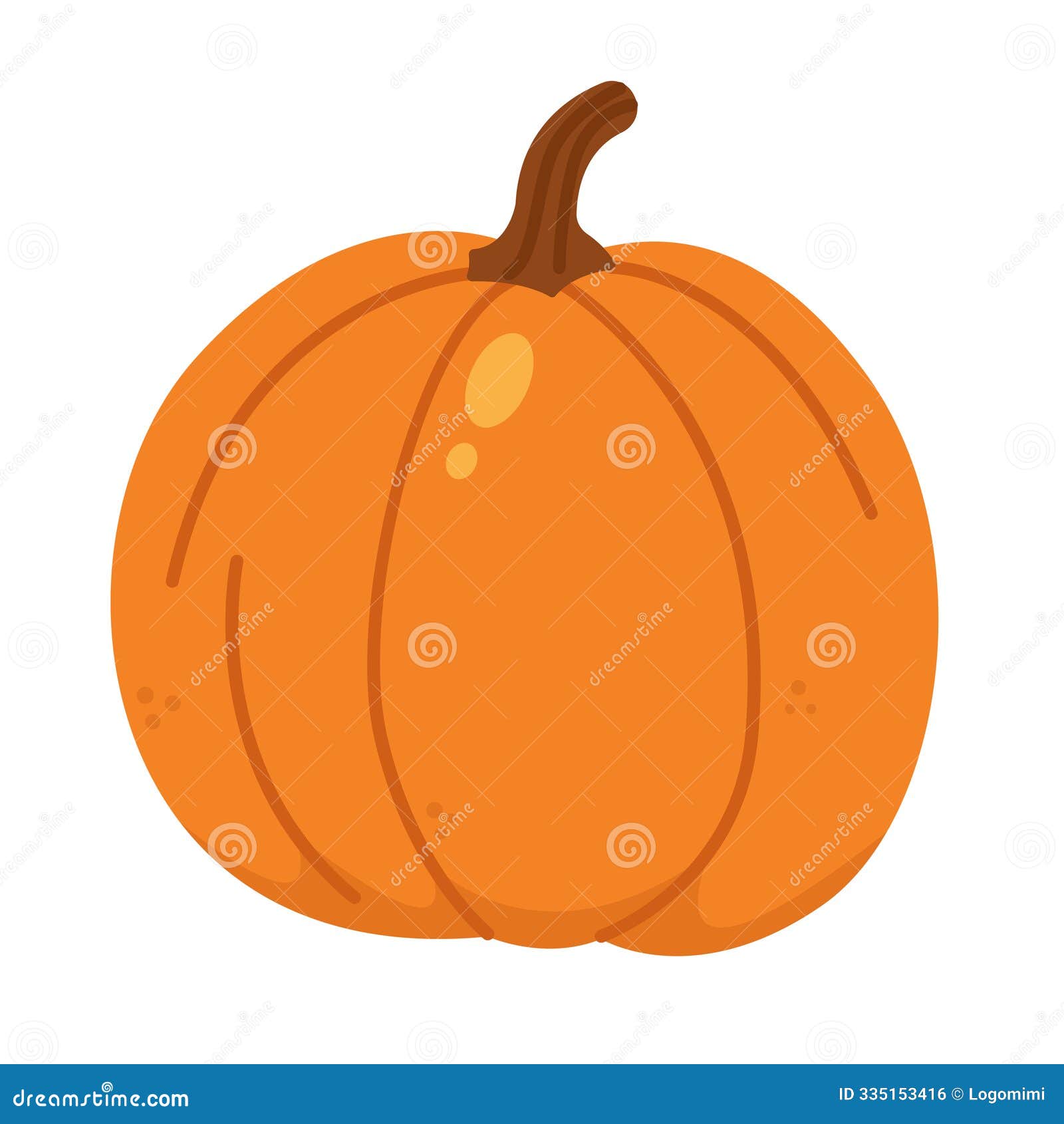 Pumpkin Vector Image, Pumpkin Vector Art, Fall Pumpkin Clip Art, Gambar ...