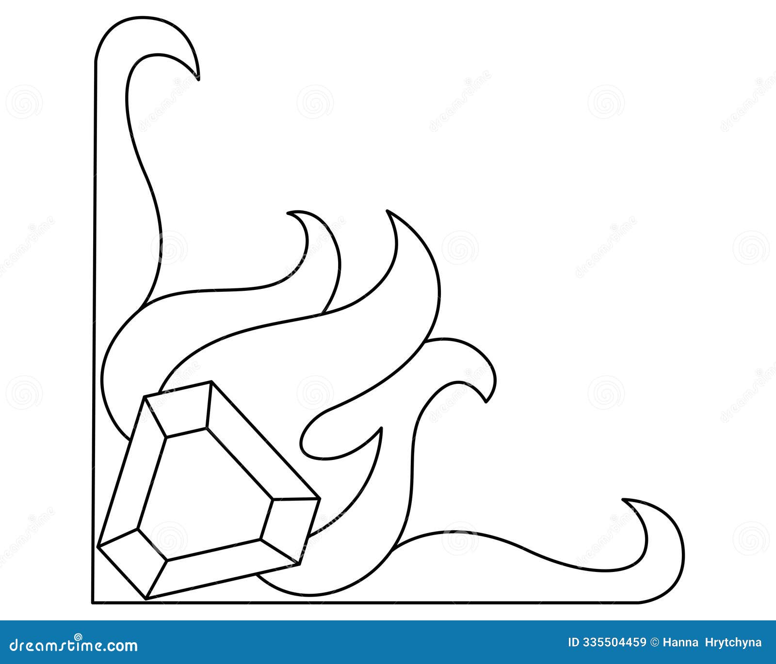 Vignette. Vector Drawing | CartoonDealer.com #332841119