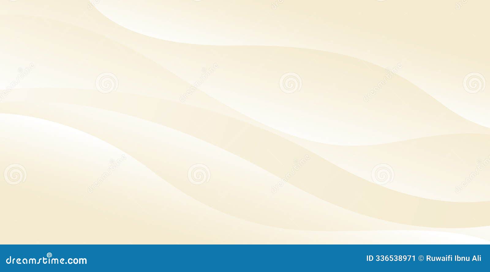 Abstract Soft White and Cream Wave Background. Modern Elegant Luxury ...