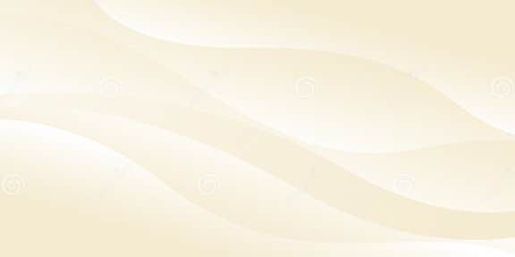 Abstract Soft White and Cream Wave Background. Modern Elegant Luxury ...