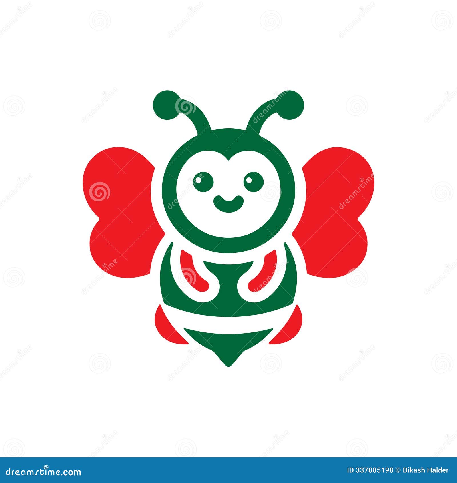 Adorable Cute Bee Icon Vector Design Stock Illustration - Illustration ...