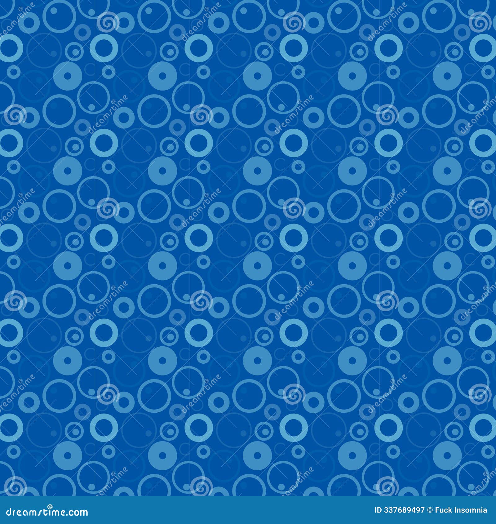 Circle Bubble Water Aqua Rain Dot Droplet Pattern Seamless Stock ...