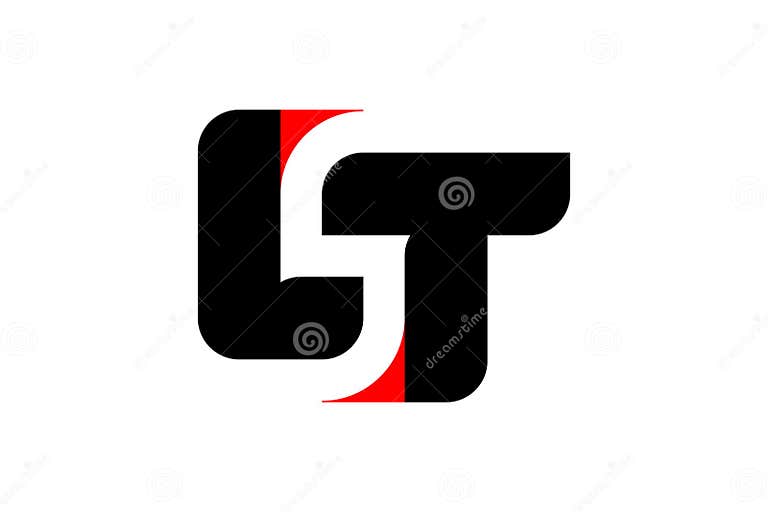 Initial Letter LST Logo Design Vector Template. Stock Illustration ...