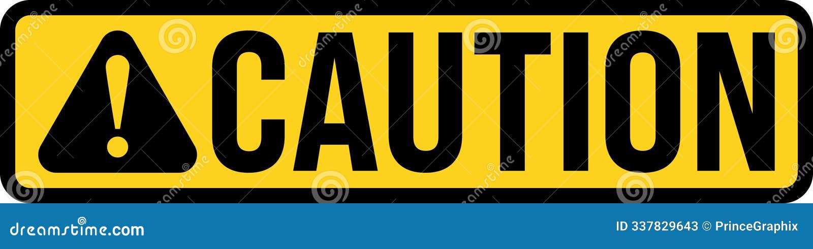 Caution Warning Sign, Yellow Warning, Hazard Warning Board, Attention ...