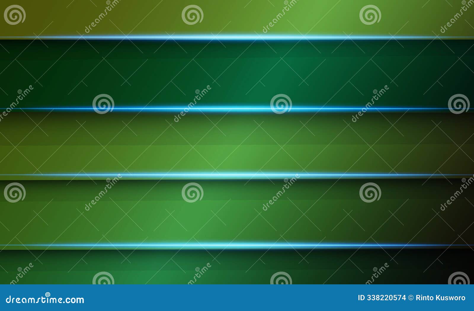 Green Horizontal Shiny Stripes Line Soft Background. Stock Illustration ...