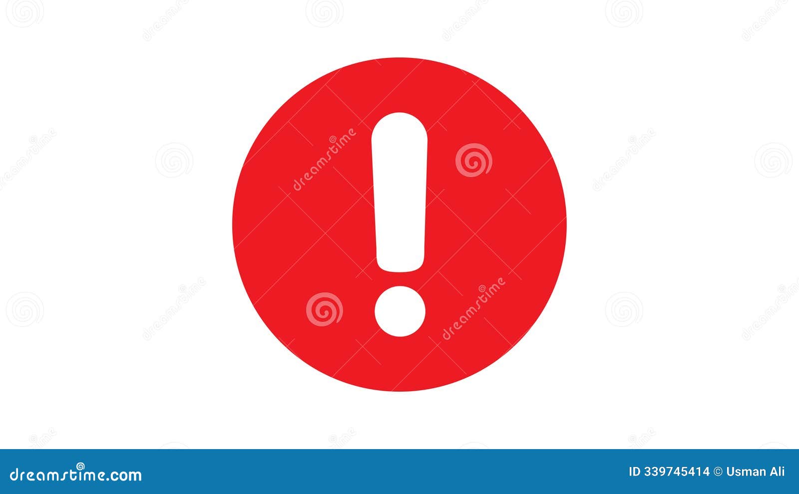 Exclamation mark icon stock illustration. Illustration of requires ...