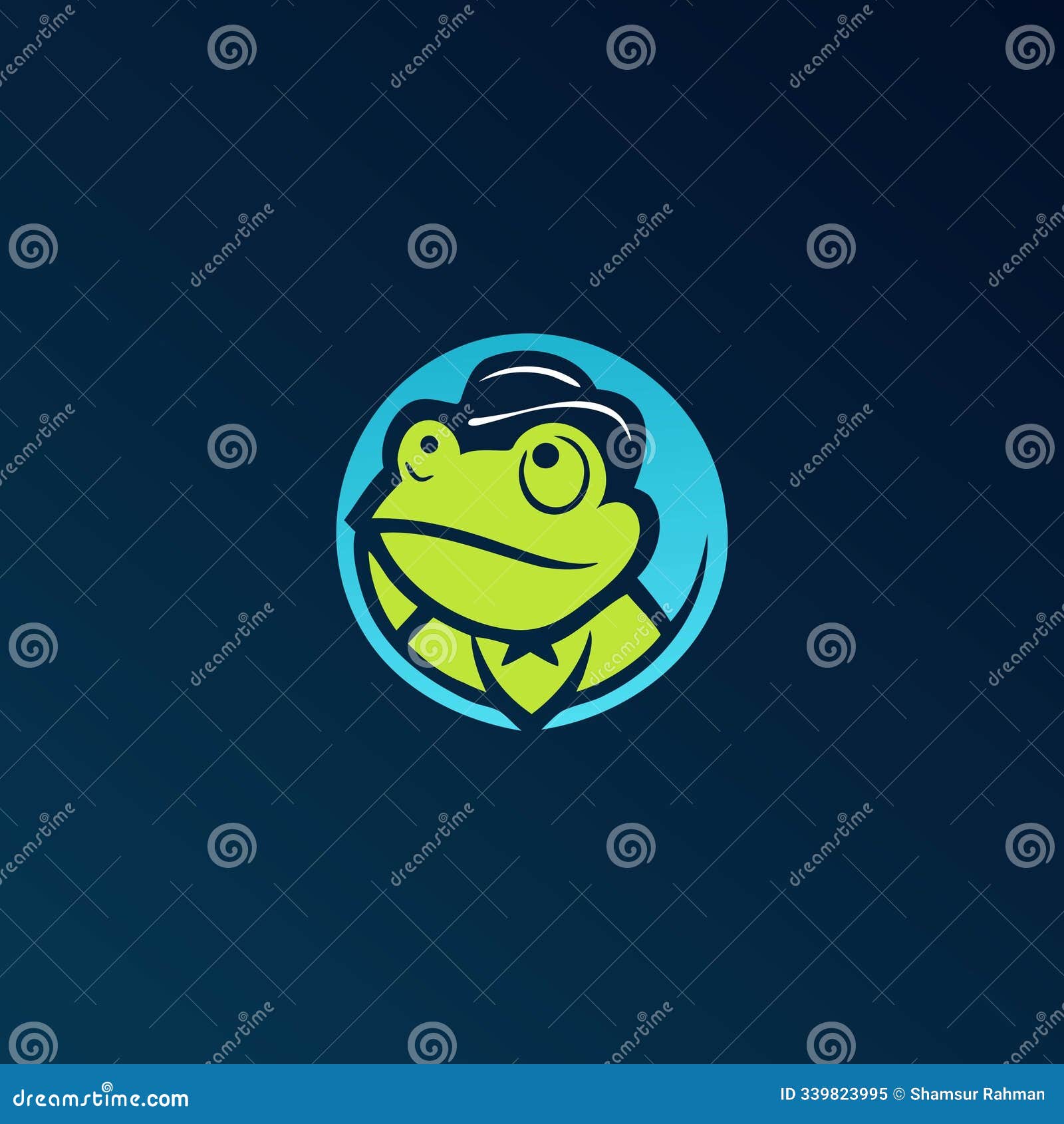 Frog Logo. Creative and Unique Frog Logo Concept. Animal Logos Animals Frog Brand. Stock ...