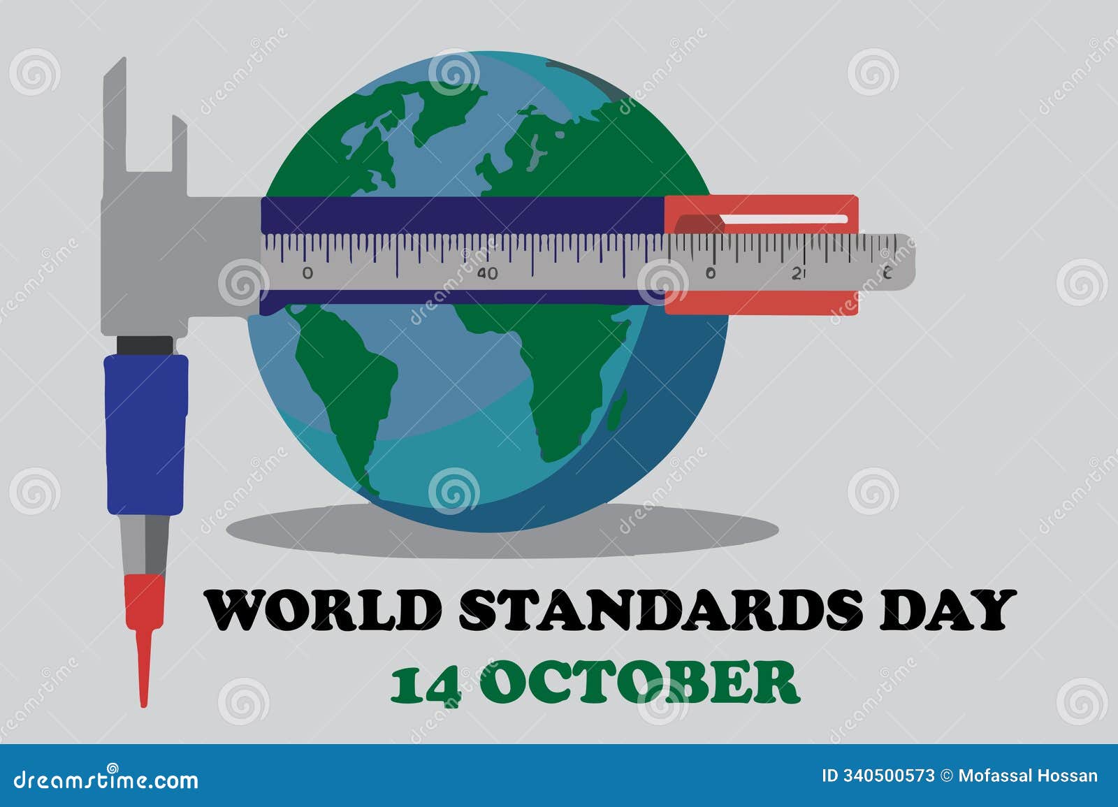 World Standards Day Vector Illustration 2 Stock Illustration ...