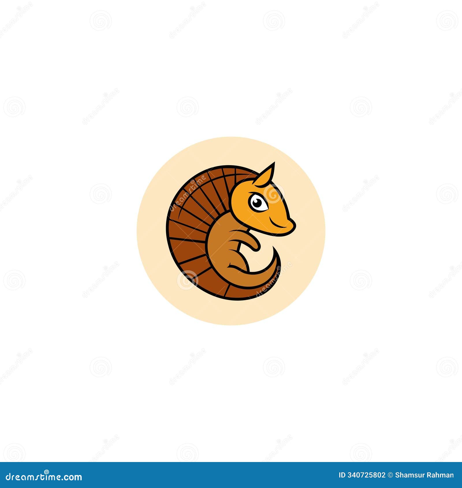 Pangolin Logo. Pangolin Logo Made in Monoline Style Very Simple Not ...