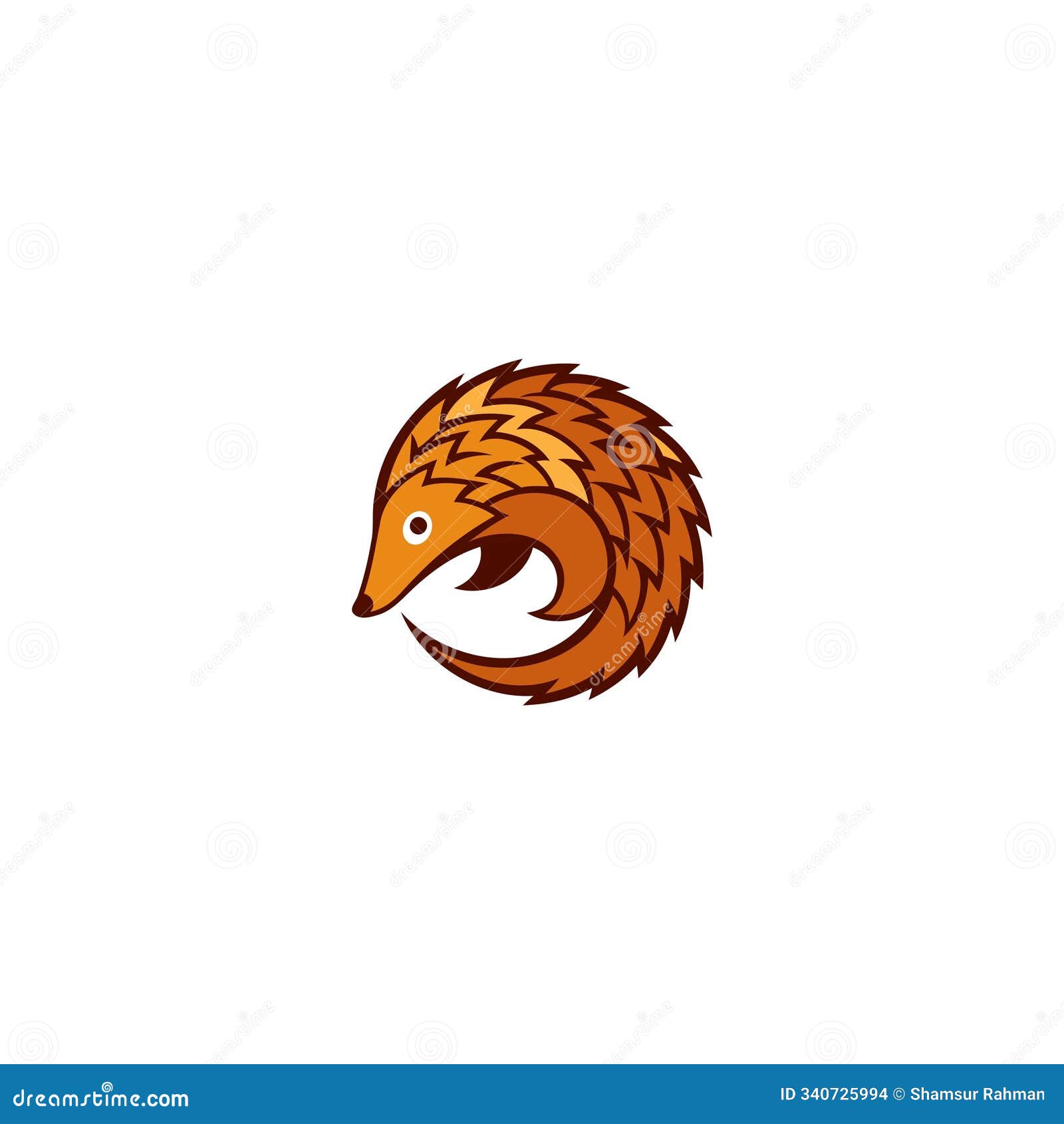 Pangolin Logo. Pangolin Logo Made in Monoline Style Very Simple Not ...