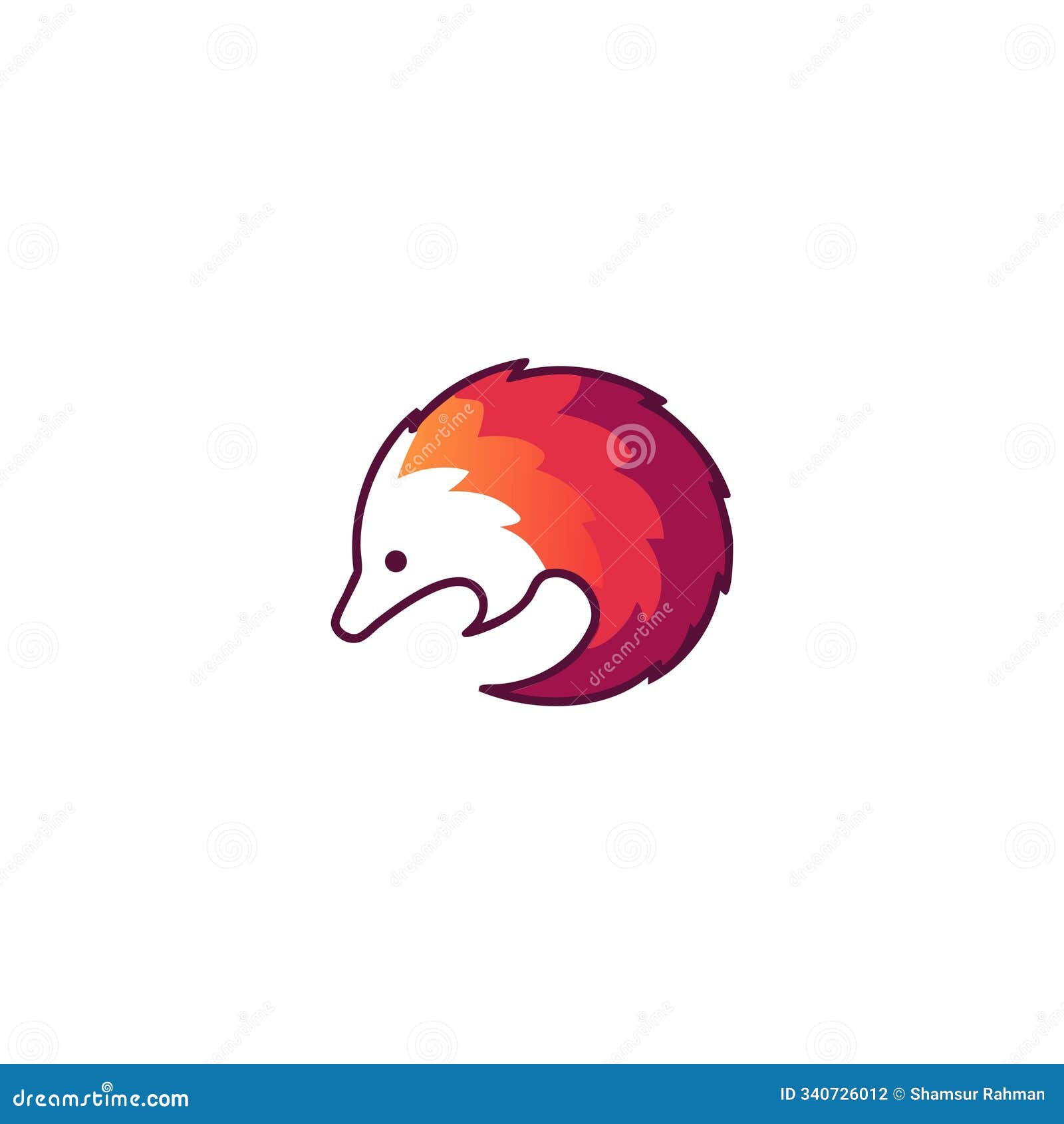 Pangolin Logo. Pangolin Logo Made in Monoline Style Very Simple Not ...