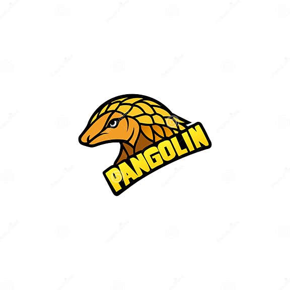 Pangolin Logo. Pangolin Logo Made in Monoline Style Very Simple Not ...