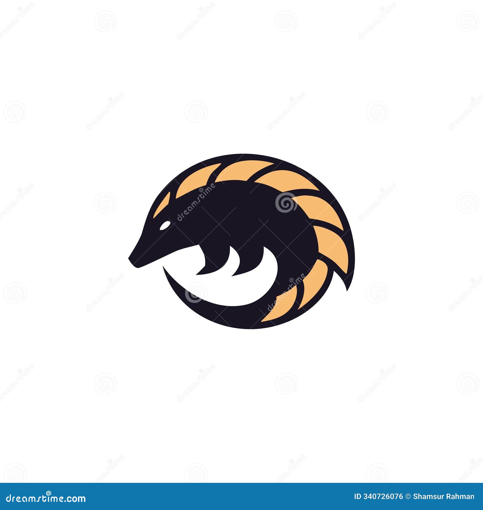 Pangolin Logo. Pangolin Logo Made in Monoline Style Very Simple Not ...