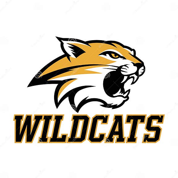 Wildcats Vector Art Illustration Stock Illustration - Illustration of ...