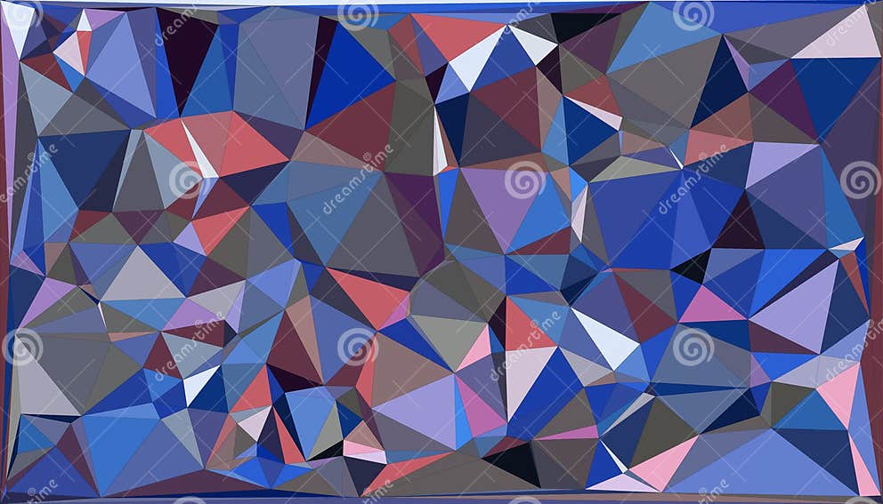 Vibrant Polygonal Background Featuring a Stunning Blend of Multi ...