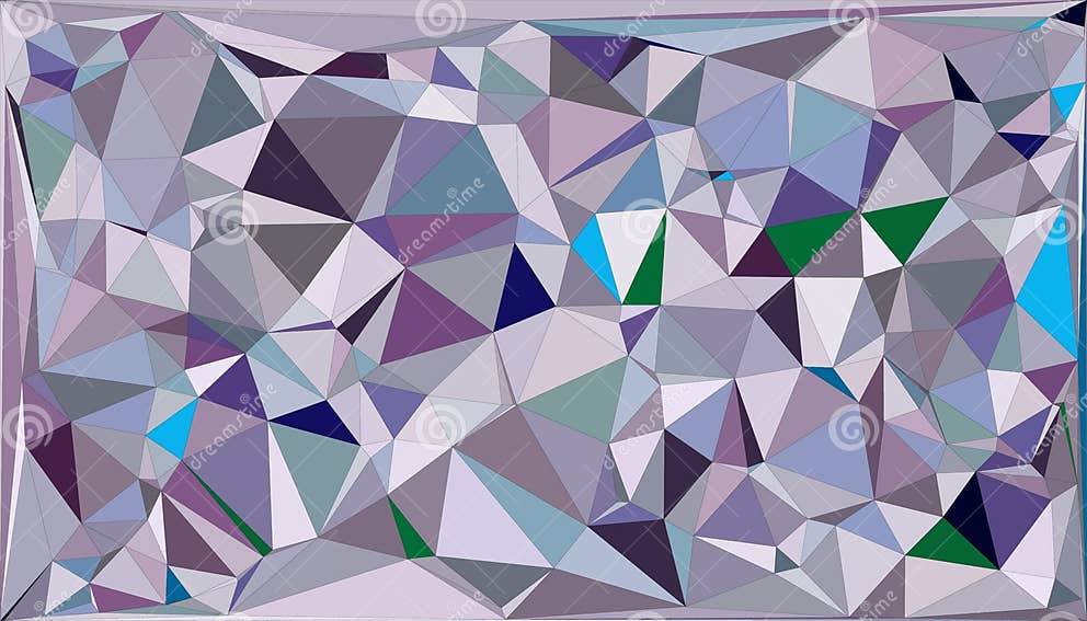Vibrant Polygonal Background Featuring a Stunning Blend of Multi ...