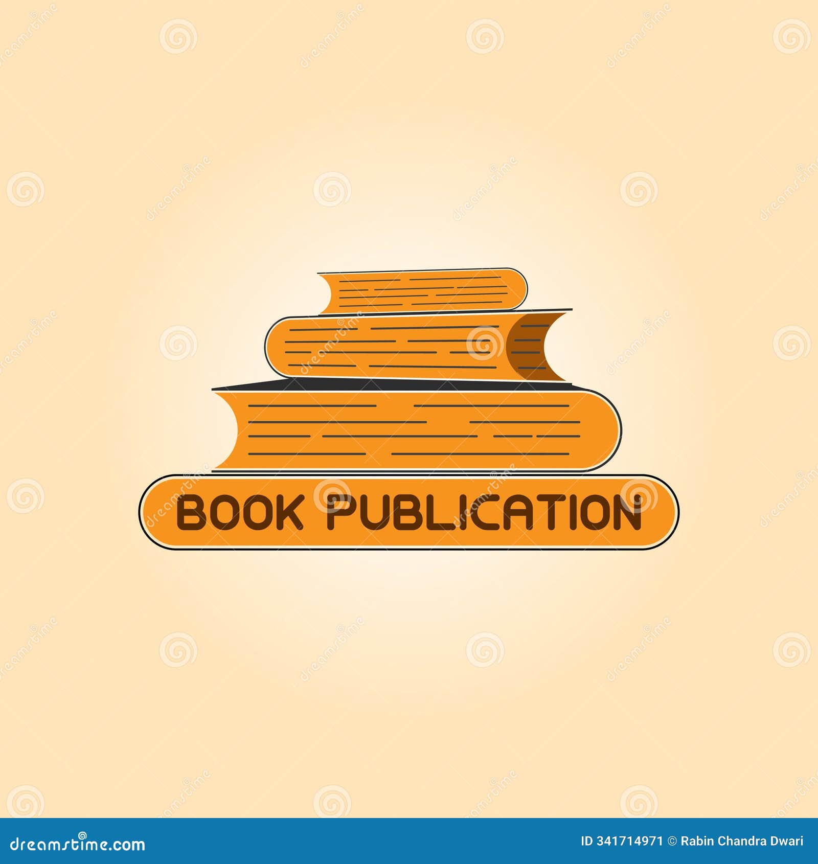 Book Publication Logo Vector Graphic Design Stock Illustration ...