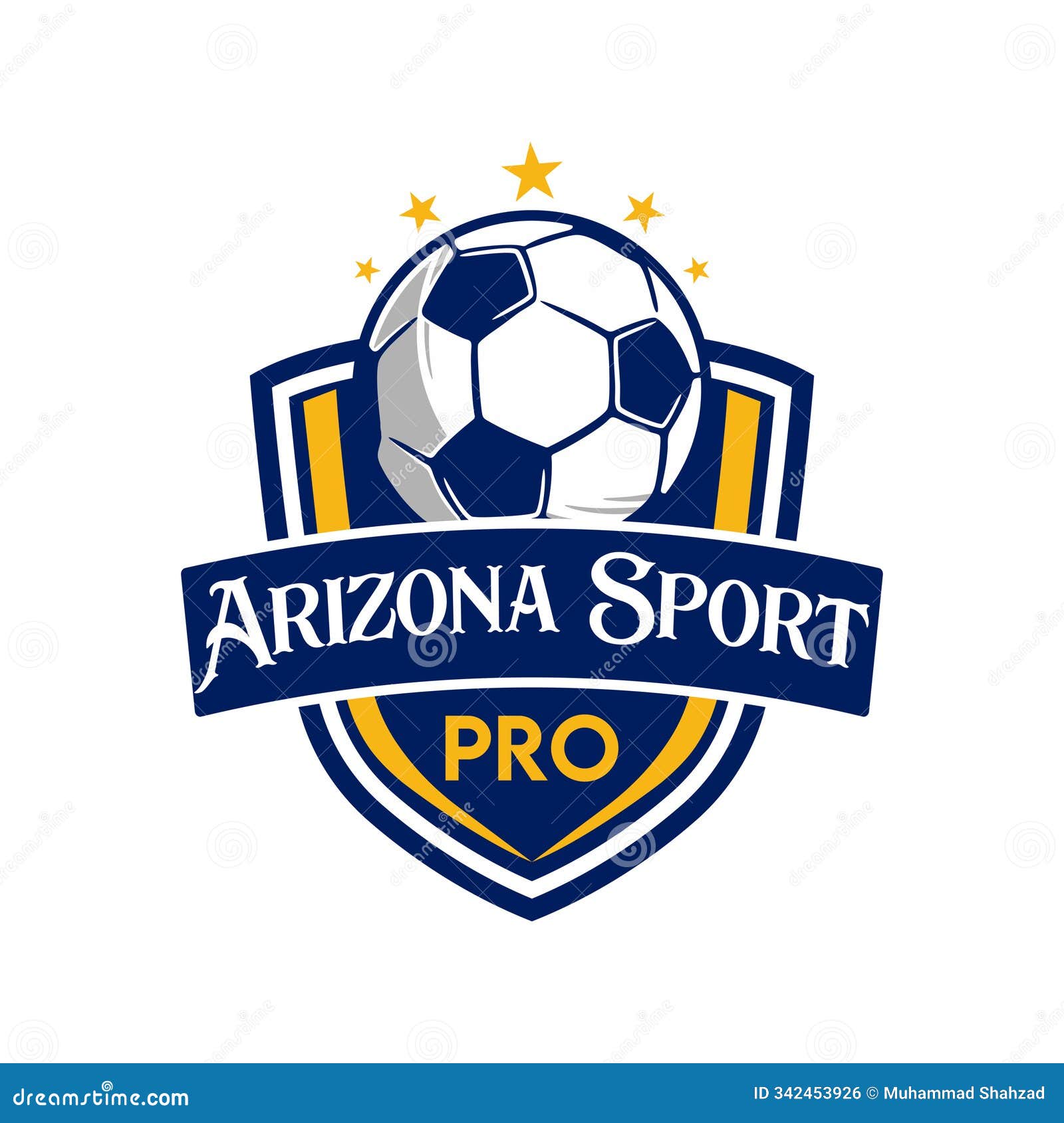 Arizona Sport Pro Logo Design in Vector Template Stock Vector ...
