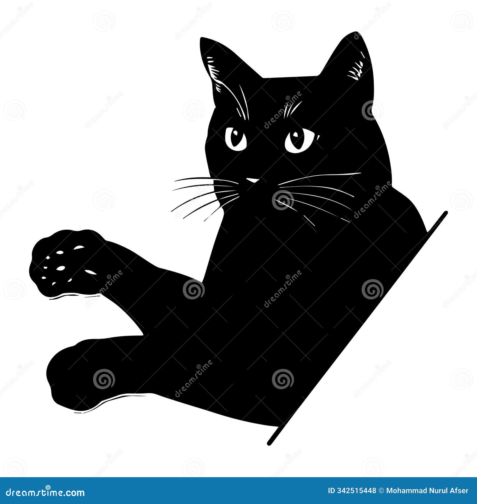 Cat Icon: the Art and Symbolism Behind Our Feline Friends Stock ...