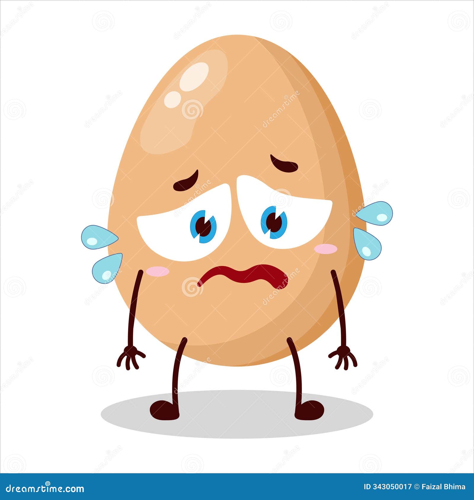 Miserable Chicken Face Sticker On Isolated Tansparent Background, Png ...