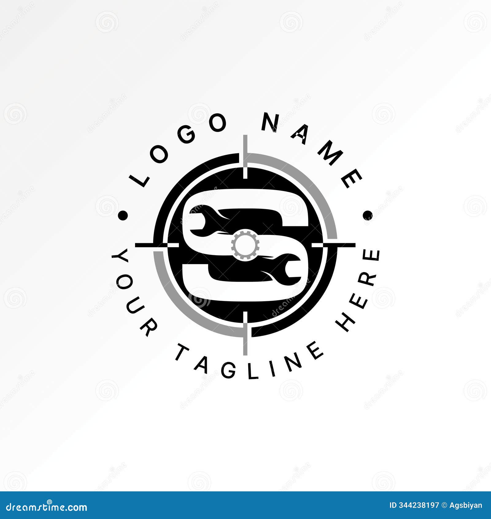 Letter S Font Mechanical Wrench Gear To Target Precision Typography ...
