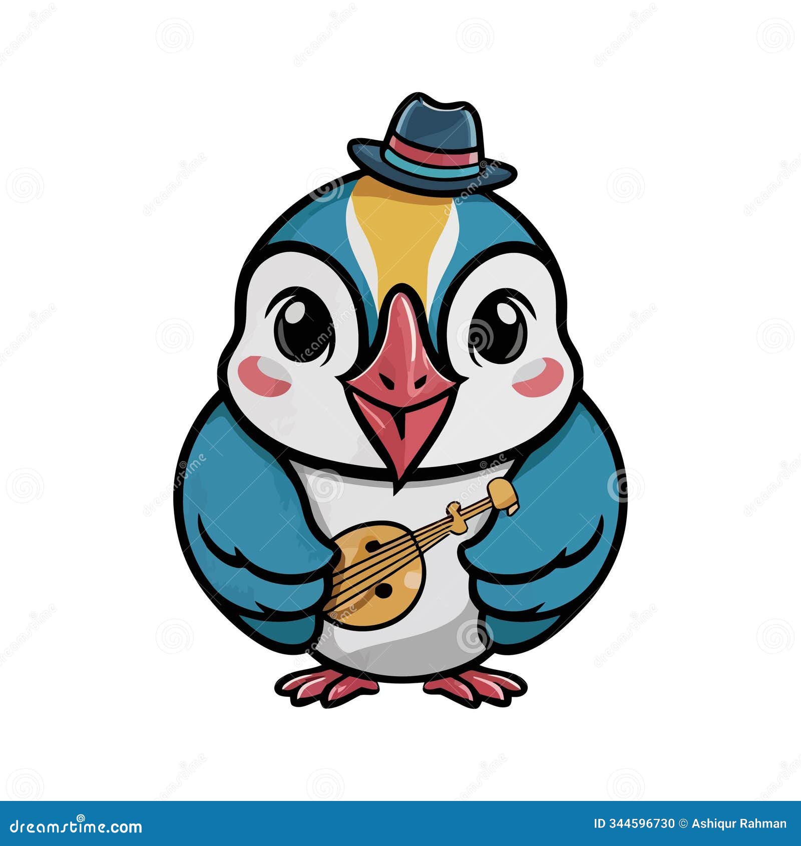 Mascot of Bulbul Vector Artwork Illustration Stock Vector ...