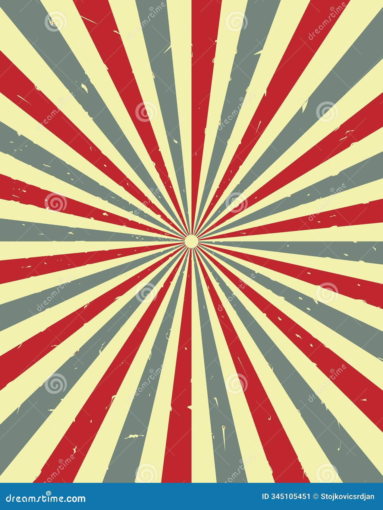 Yellow, Blue and Red Rays Background. Vector Illustration Stock Vector ...