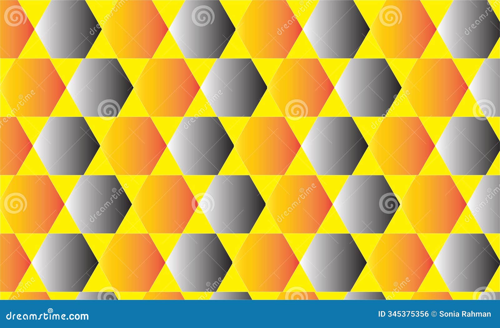 Geometric Abstract Seamless Pattern with Triangles and Beautiful Color ...