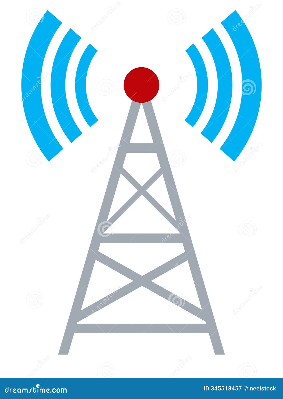Network Technology. Communication Tower Wireless High-speed Internet ...