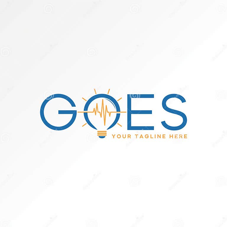 Word Text Goes Font Trading Light Bulb. Related To Monogram Medical ...